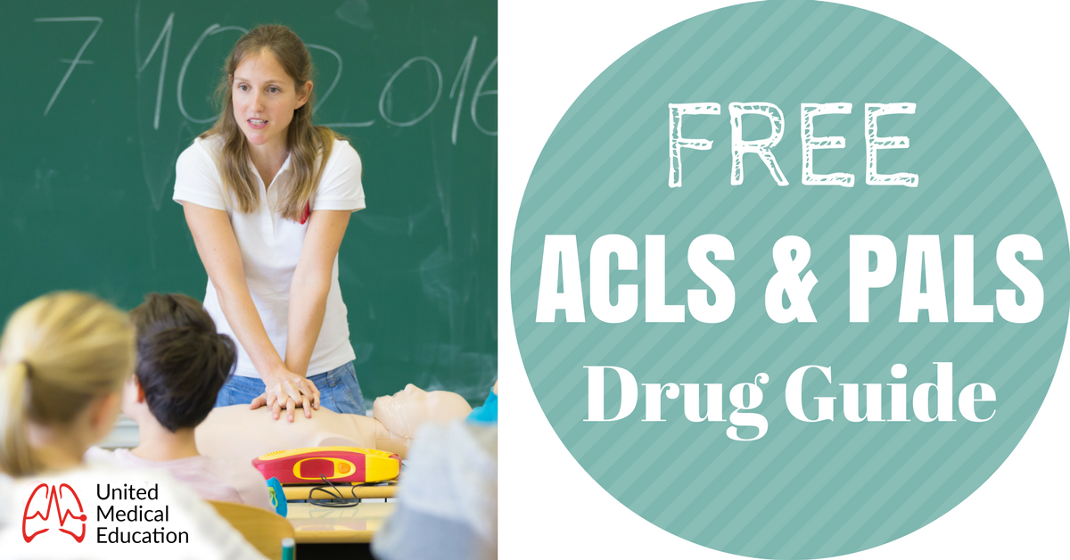 ACLS and PALS Drug Guide (Fast Review) 2024